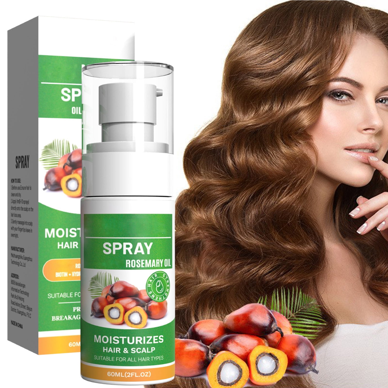 Green Glass Hair Oil, Nutrient-Plentiful Hair Strengthening Oil for All ...