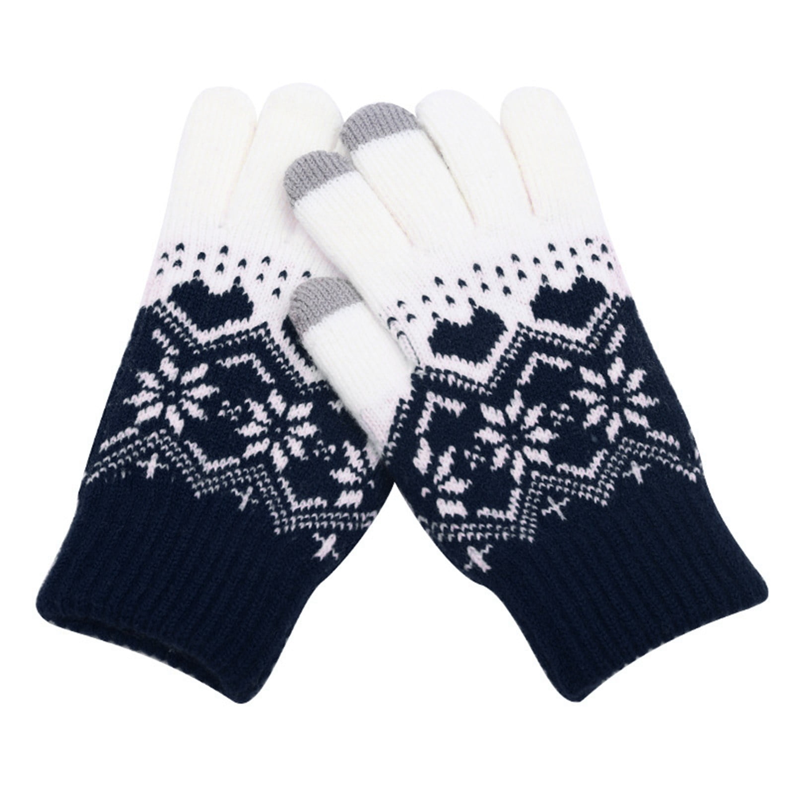 Green Gloves Mittens for Women Men Winter Gloves for Women Cold Weather ...
