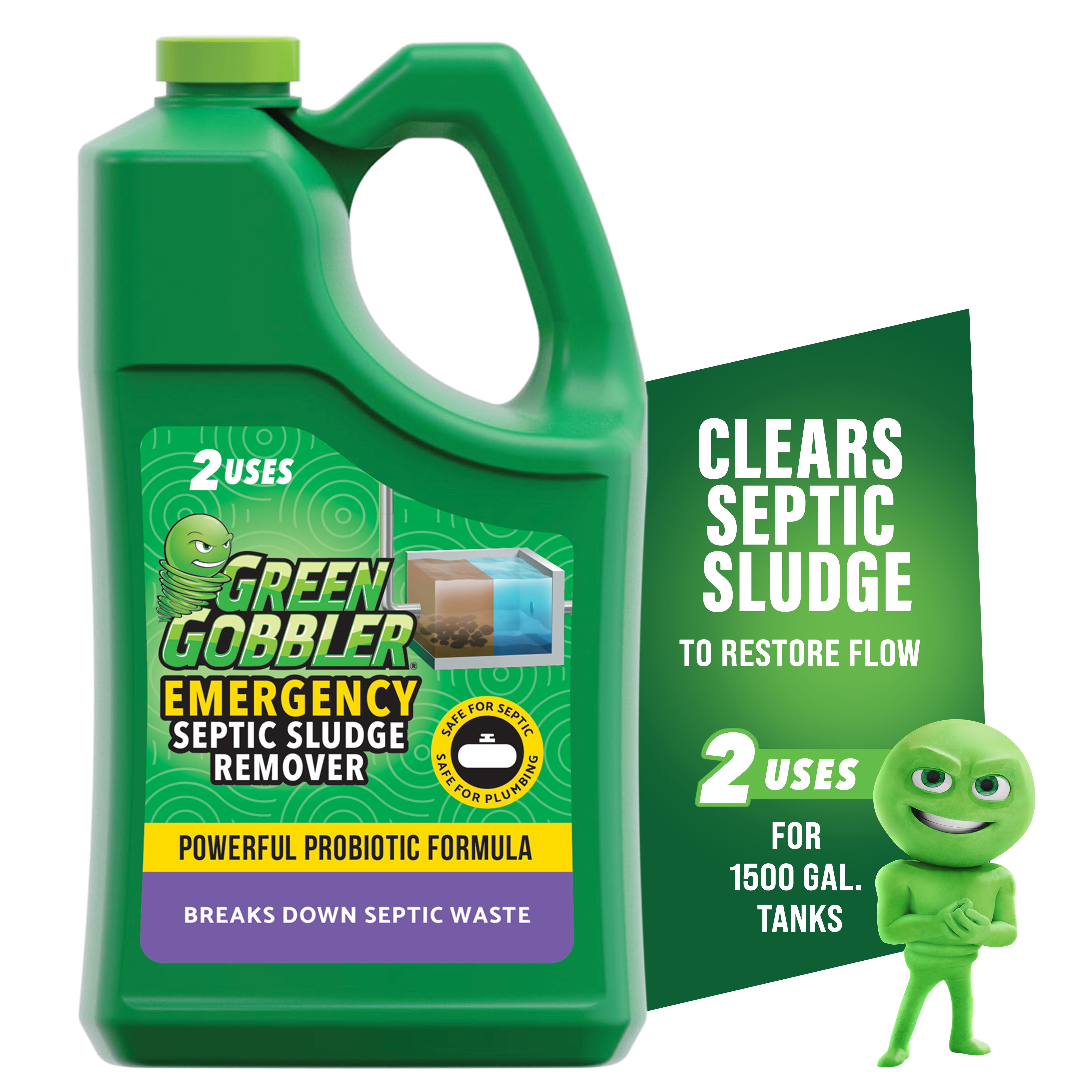 Green Gobbler Emergency Septic Sludge Remover - Safe Philippines | Ubuy