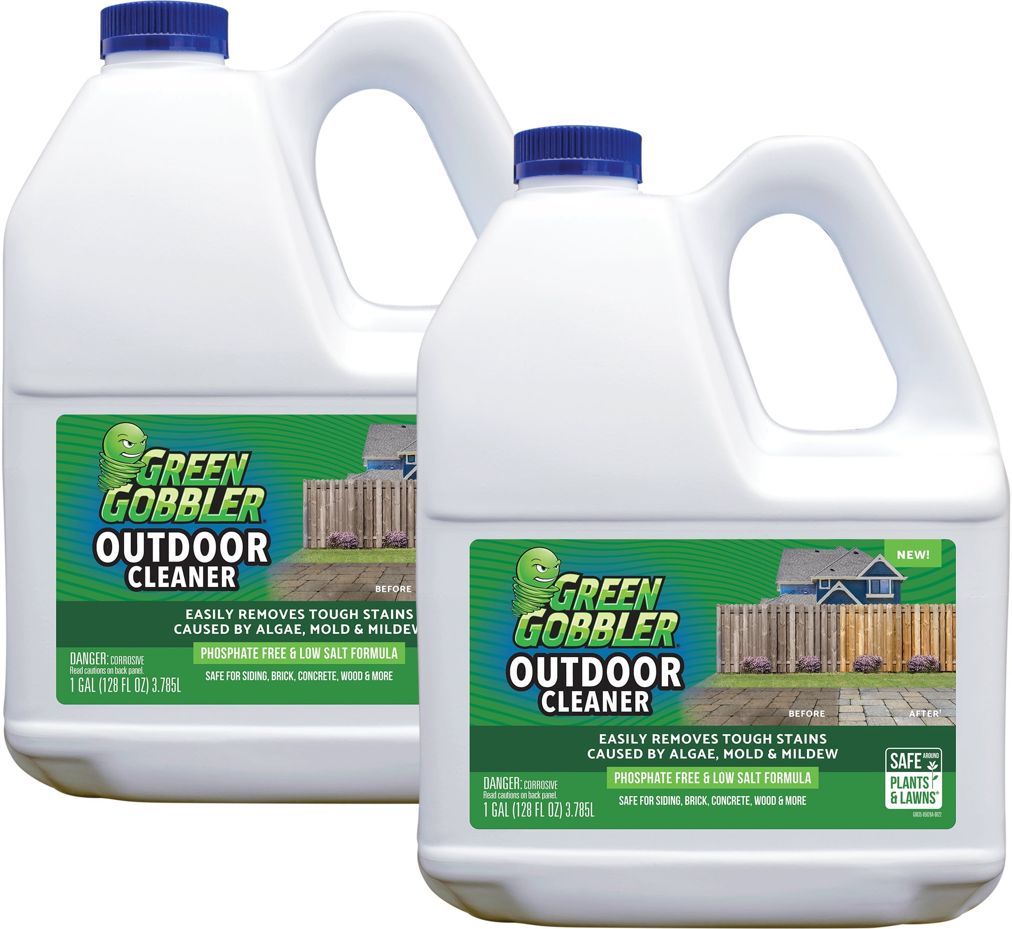 Green Gobbler Outdoor Cleaner Concentrate | Removes Tough Stains Caused ...