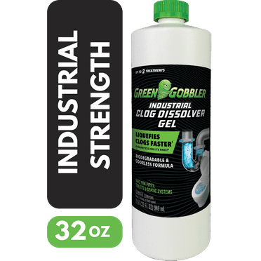 Invade Bio Drain Gel - Green Cleaner for Organic Matter - 128 fl oz Jug by Rockwell Labs ...