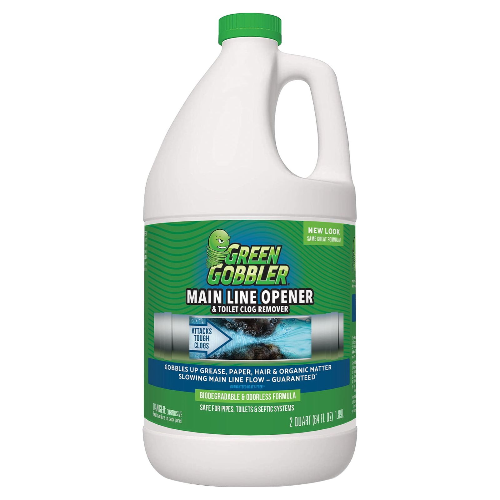 Green Gobbler Ultimate Main Drain Opener | Drain Cleaner Hair Clog ...