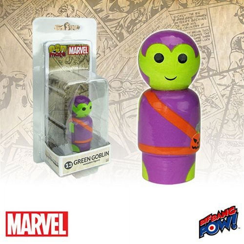 Green Goblin Pin Mate Wooden Figure - Walmart.com