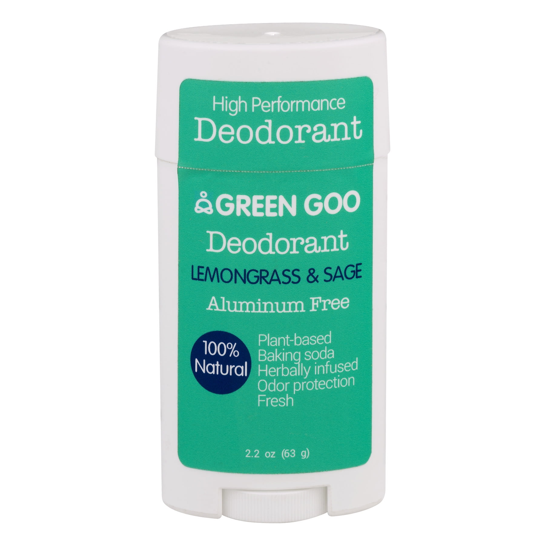 Green Goo Deodorant Lemongrass & Sage, 2.2 OZ - Walmart.com