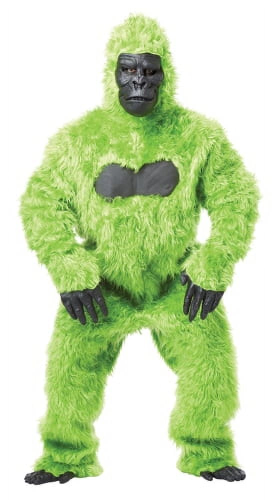 California Costumes Green Gorilla Suit with Hands, Adult Ape Halloween ...