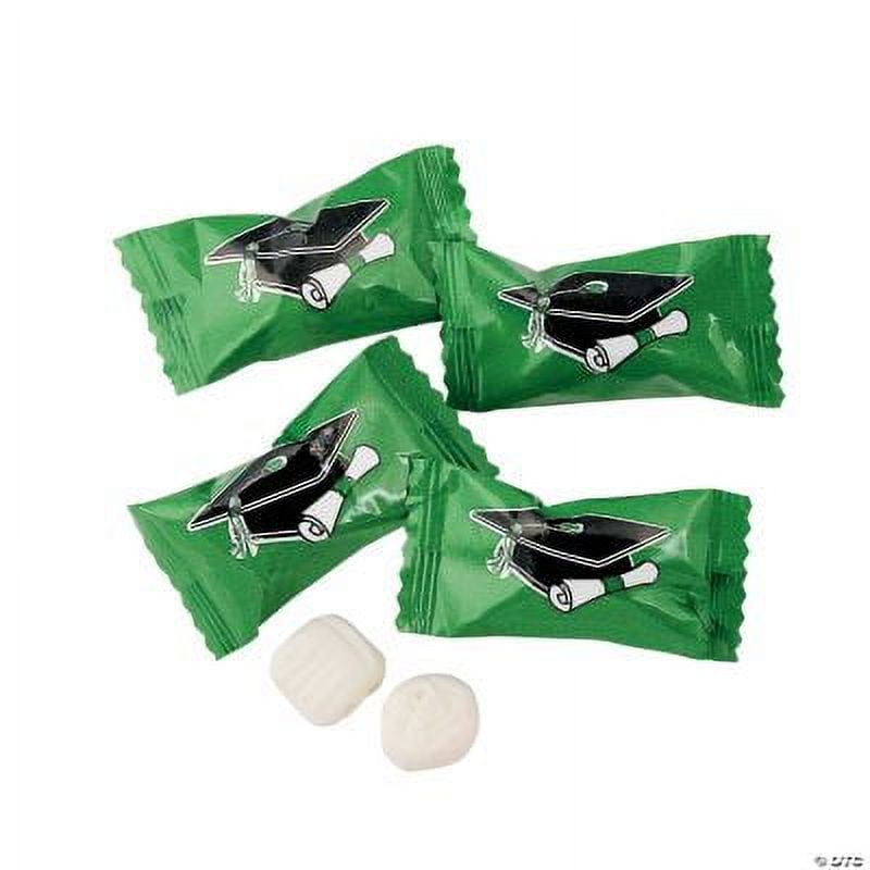Green Graduation Buttermints, Individually Wrapped, 108 Pieces ...
