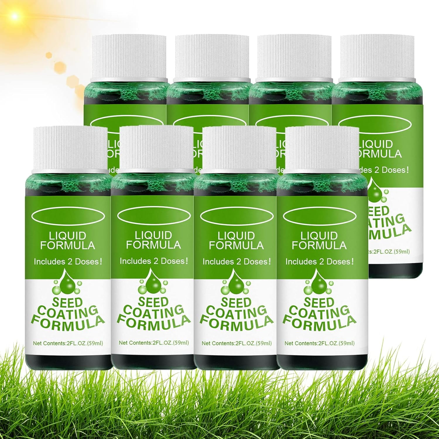 Green Grass Lawn Spray, Liquid Grass Seed Spray for Lawn, Liquid ...