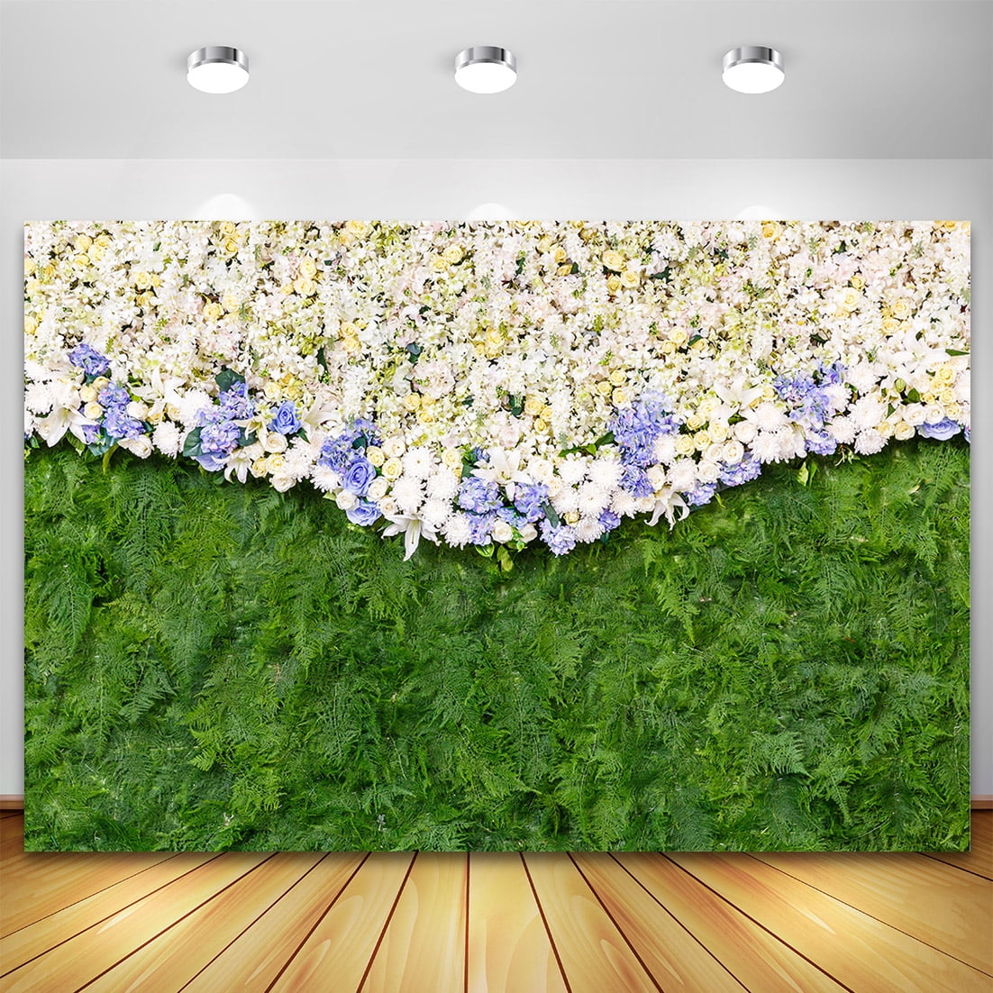 Green Grass Plant Spring Photo Background Birthday Wedding Wall r ...