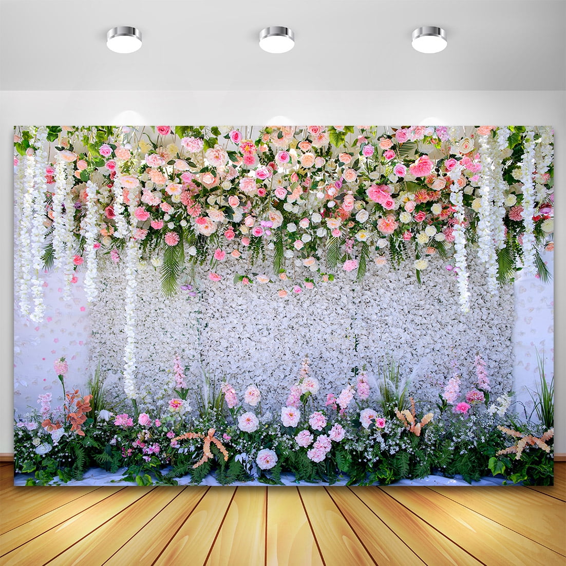 Green Grass Plant Spring Photo Background Birthday Wedding Wall r ...