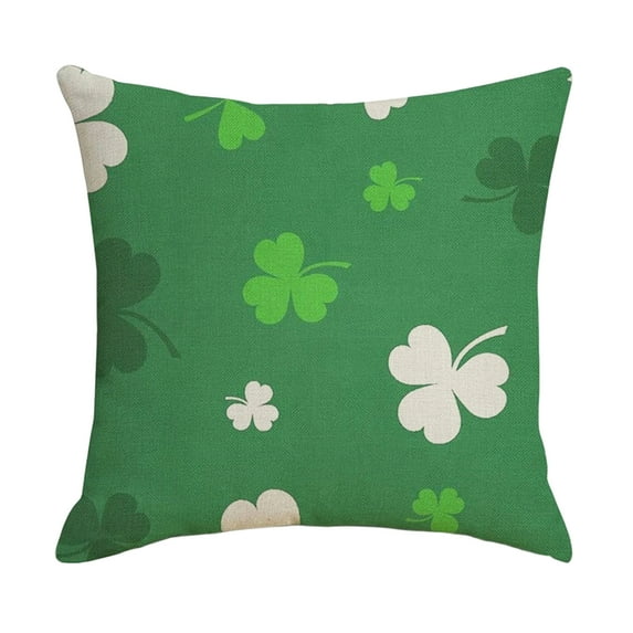 Green Grass Throw Pillowcase Decorative Square Cushion Cover for Sofa ...