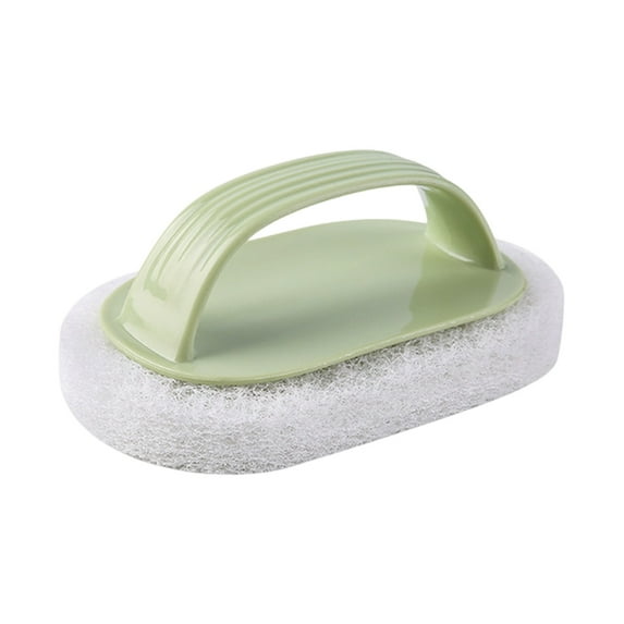 Green Green Bathtub Tile Scrub Brush With Handle Bathroom Cleaning ...