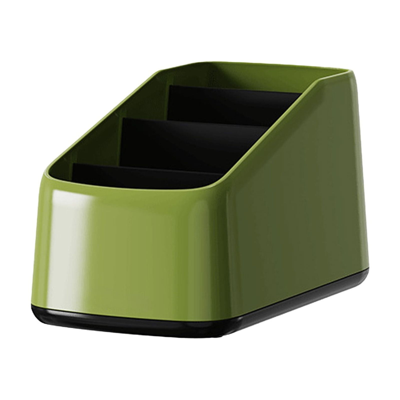 Green Green Slant Insertion Pen Holder Multifunctional Desk Organizer ...