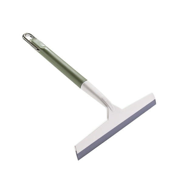 Green Green Window Cleaning Scraper Long Handle Glass Squeegee Tool For ...