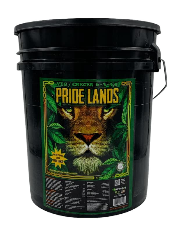 Green Gro Biologicals FV-5035 35 lbs Pride Lands Vegetative Fertilizer ...