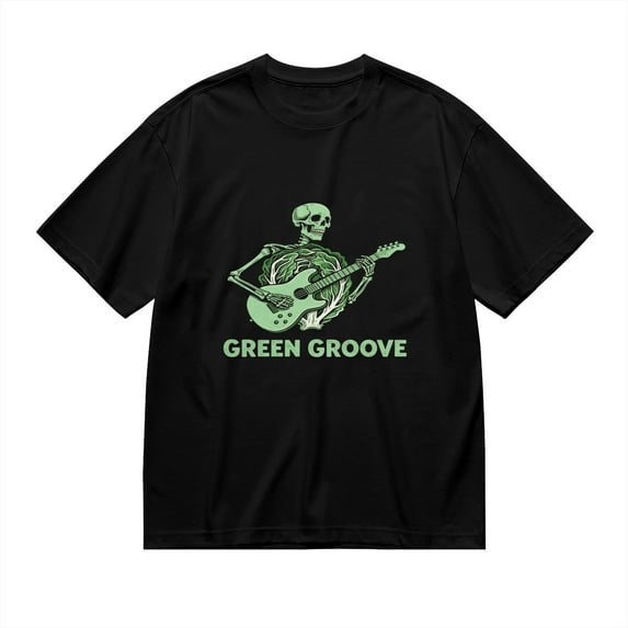 Green Groove, Veggie Rock Print, Vintage T Shirt, Cotton T-Shirt for Men, 23611203,S - Walmart.com