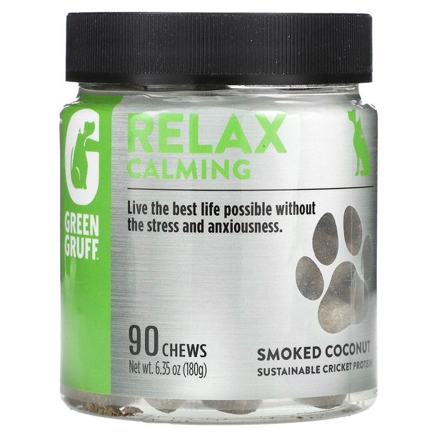 Green Gruff Relax Calming Dog Supplements 1ea/90 ct - Walmart Business ...