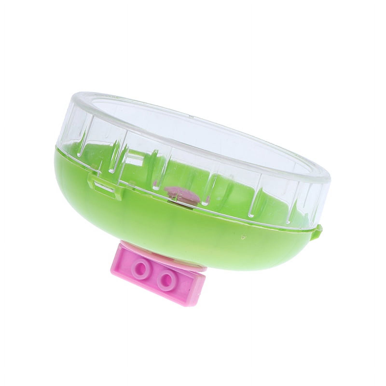 (Green) Hamster Wheel Small Animal Running Disc Toys Cute Plastic ...