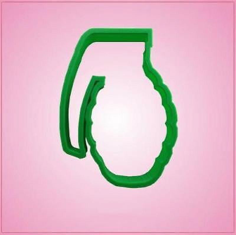 Green Hand Grenade Cookie Cutter - Walmart.com