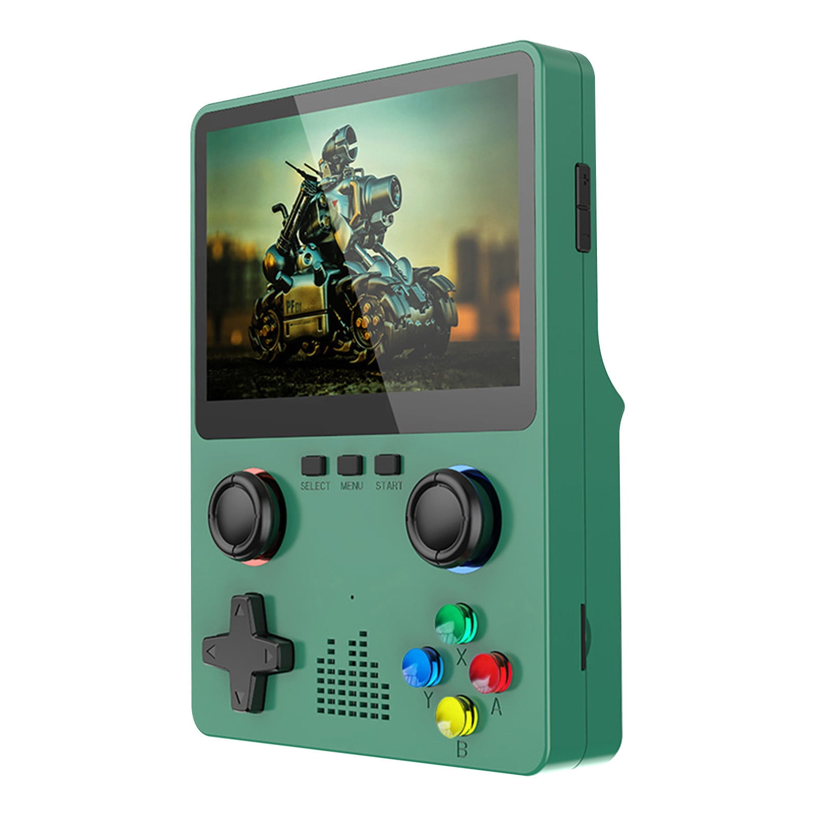 Green Handheld Game Console With 3.5 Inch Ps Color Screen 11 Emulators ...