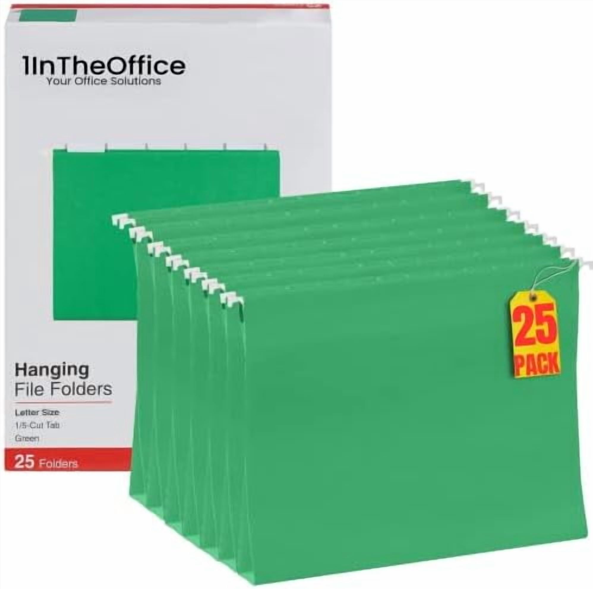 Green Hanging File Folders, Hanging File Folders Letter Size, File ...