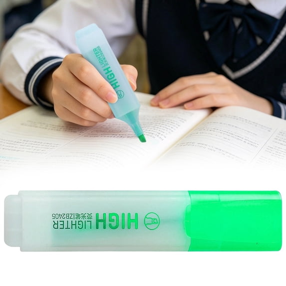 Green Highlighter with Firm Chisel Tip 2ml Fast Dry Mild Color ...