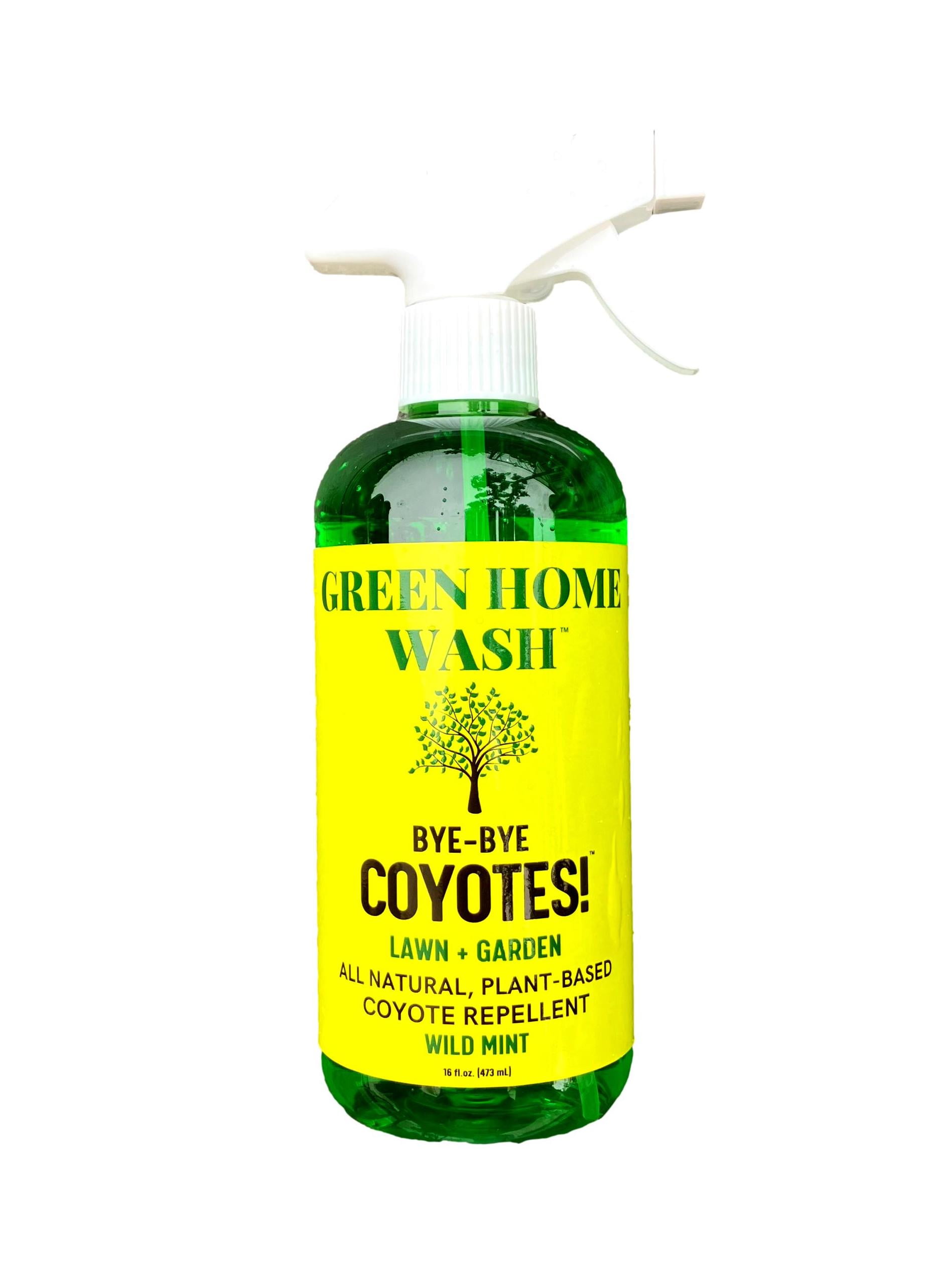 Green Home Wash Natural Coyote Repellent Spray, 100% Plant-Based, Ready ...
