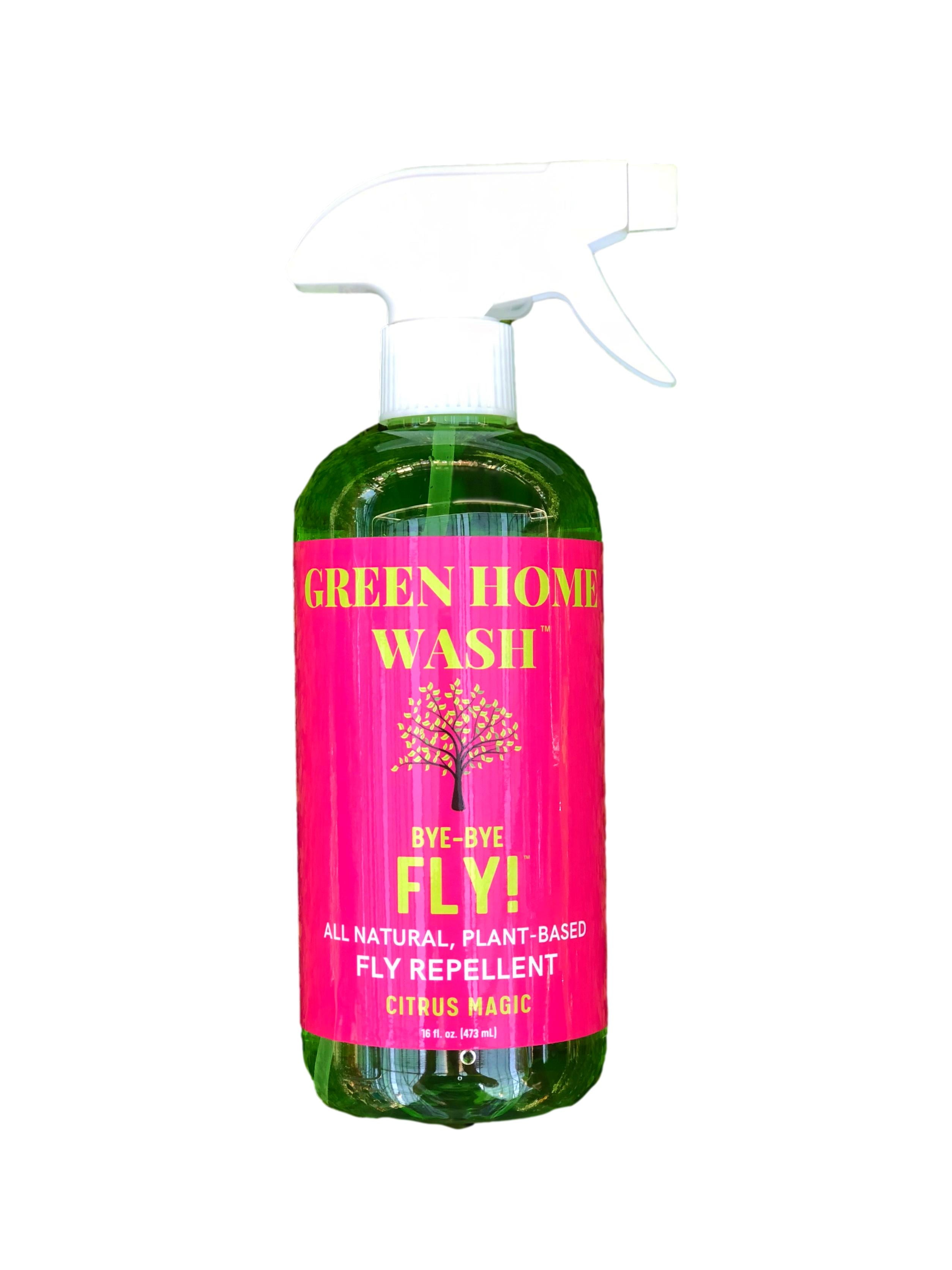 Green Home Wash Bye Bye Fly Citrus Magic Insect Repellent Spray, 16 oz ...