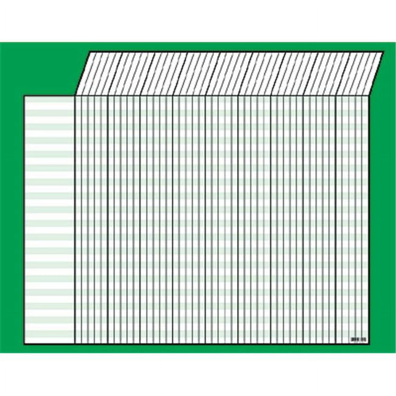 Green Horizontal Incentive Chart, 22" x 28" - Walmart.com