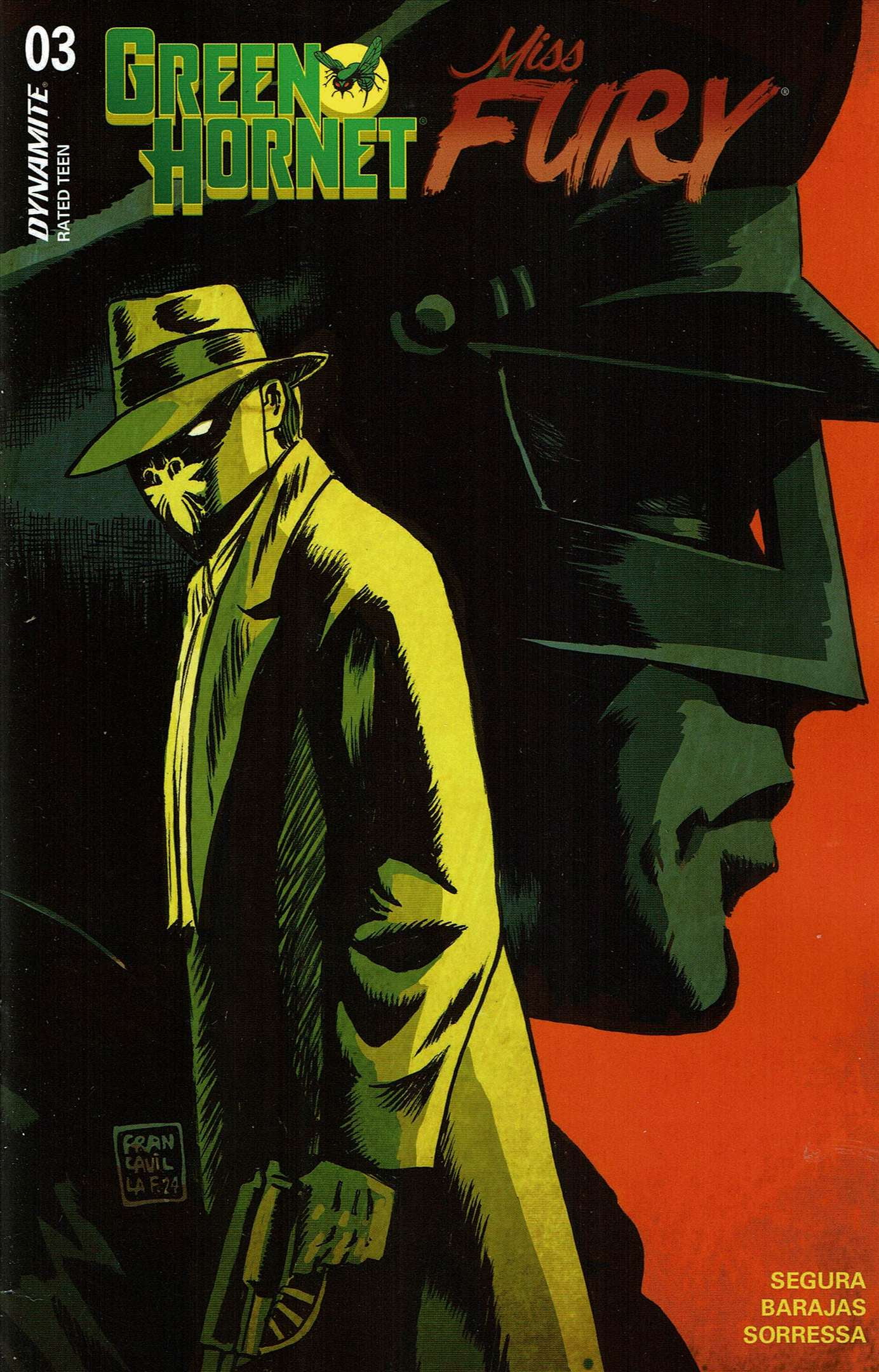 Green Hornet/Miss Fury #3A VF ; Dynamite Comic Book - Walmart.com