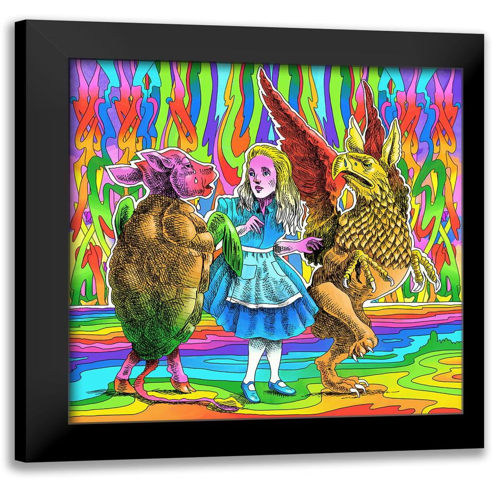 Green, Howie 15x15 Black Modern Framed Museum Art Print Titled - Alice ...