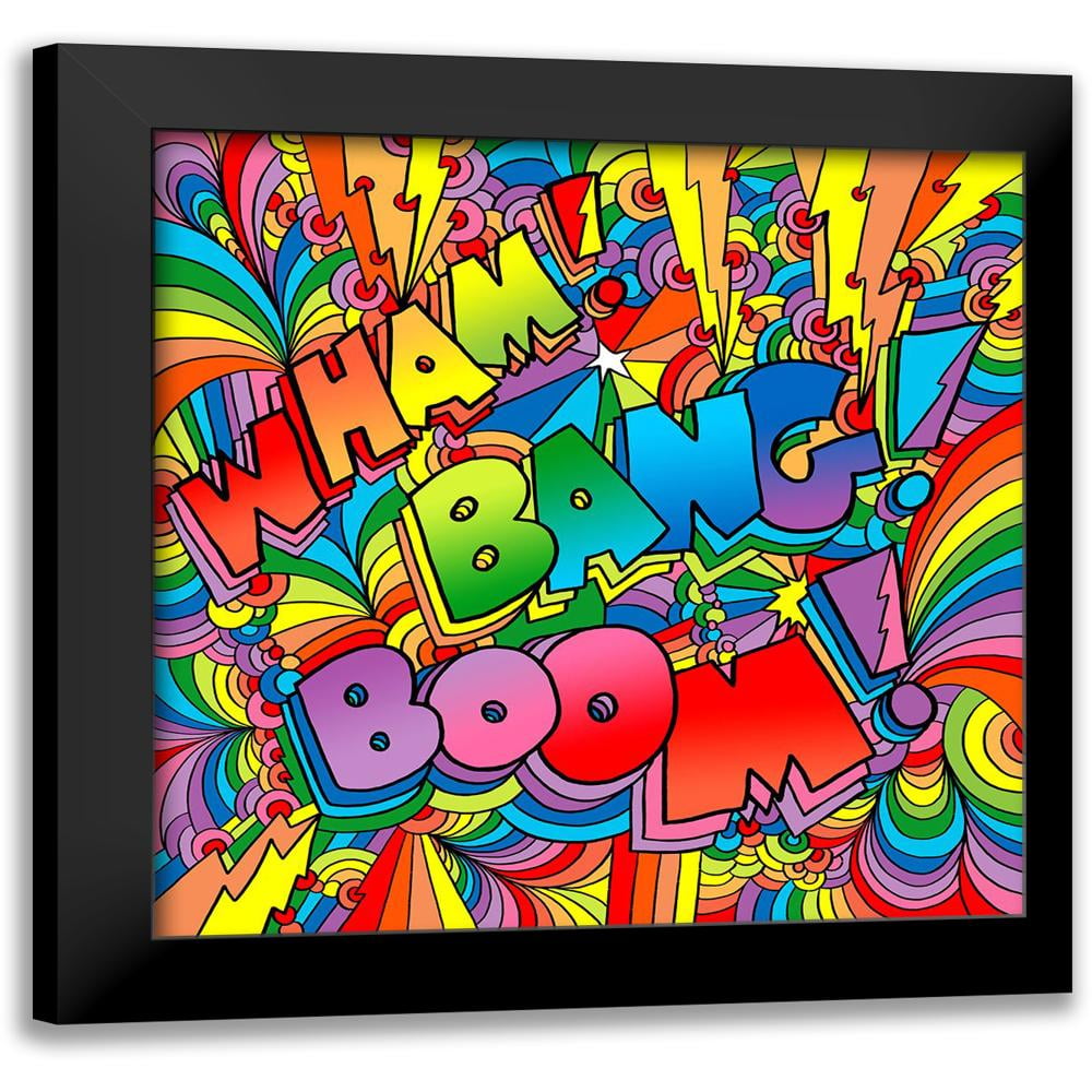 Green, Howie 15x15 Black Modern Framed Museum Art Print Titled - Wham ...