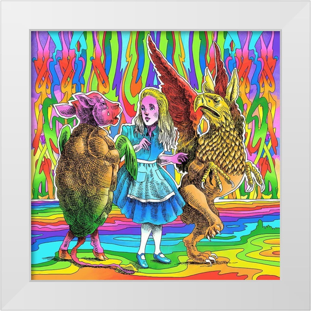 Green, Howie 15x15 White Modern Wood Framed Museum Art Print Titled ...