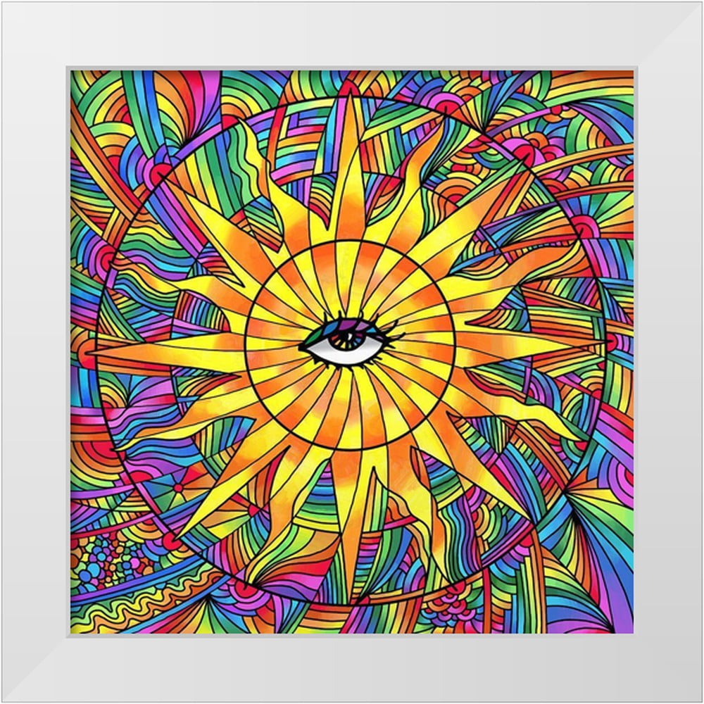 Green, Howie 15x15 White Modern Wood Framed Museum Art Print Titled ...