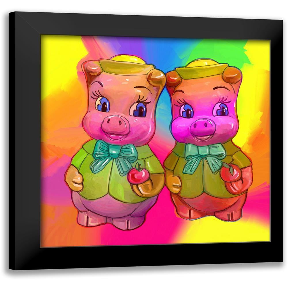 Green, Howie 20x20 Black Modern Framed Museum Art Print Titled - 2 ...