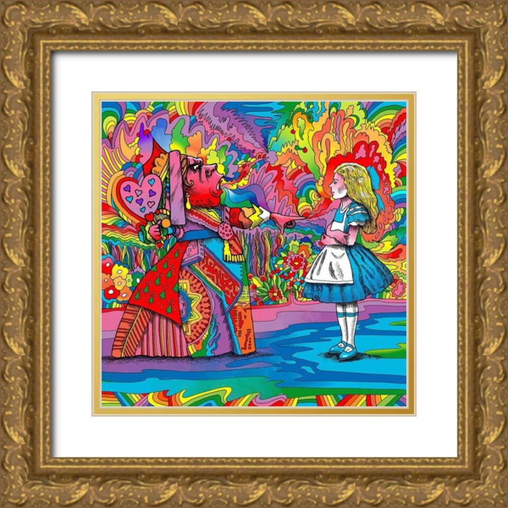 Green, Howie 20x20 Gold Ornate Wood Framed with Double Matting Museum ...