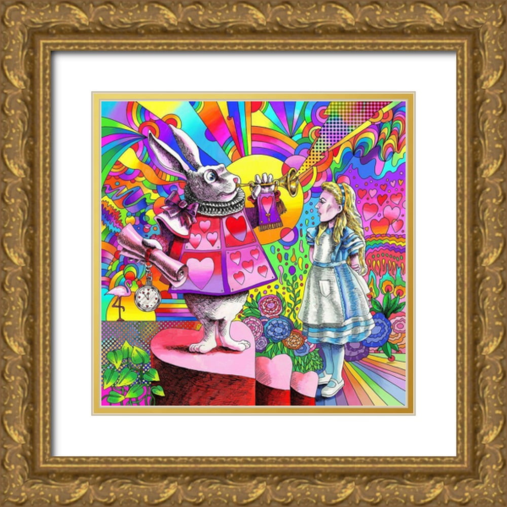 Green, Howie 26x26 Gold Ornate Wood Framed with Double Matting Museum ...