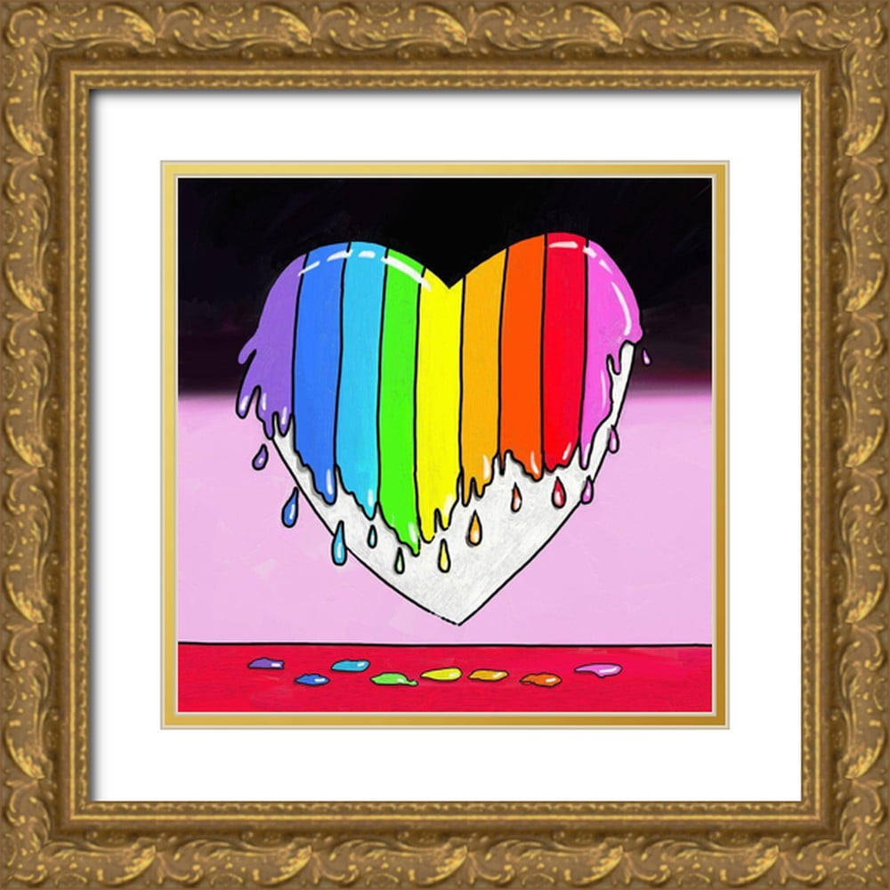 Green, Howie 26x26 Gold Ornate Wood Framed with Double Matting Museum ...