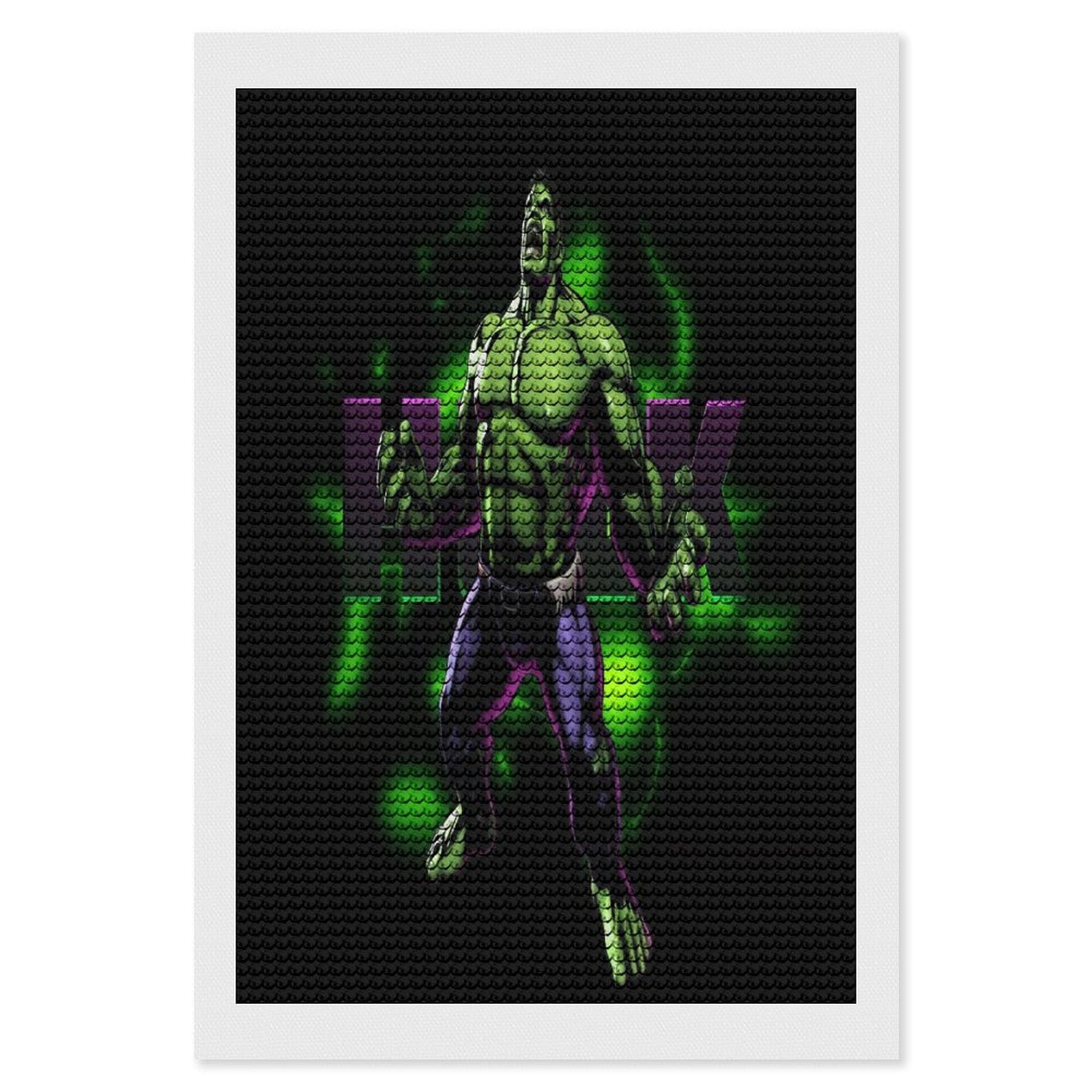 Green Hulk Diamond Art Kits 5D Diamond Art Kits for Adults Kids ...