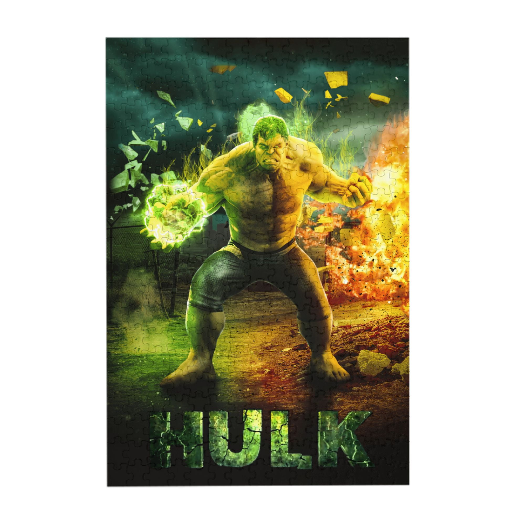 Green Hulk Jigsaw Puzzles 500 Pieces For Adult Family For Wall ...