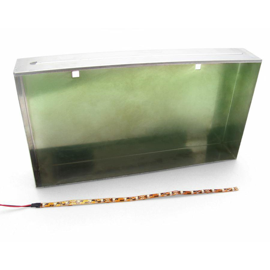 Green Illuminated ~ Frenched License Plate Relocation Kit - Walmart.com