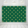 Green Indian Pooja Backdrop Lotus Marigold Garland Puja Diwali Pujan ...