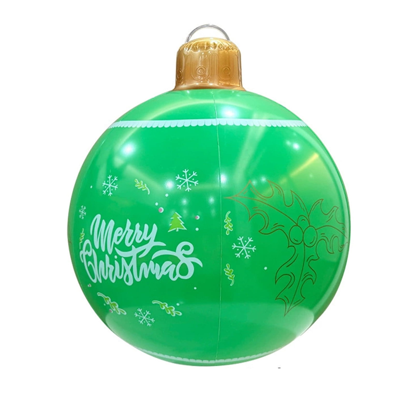 Green Inflatable Holiday Ball Decoration For Indoor And Outdoor Use ...