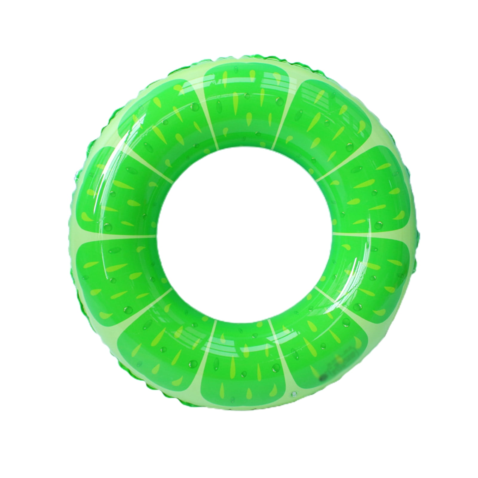 Green Inflatable Pool Floats Fruit Tube Rings, Fruit Pool Tubes, Pool ...