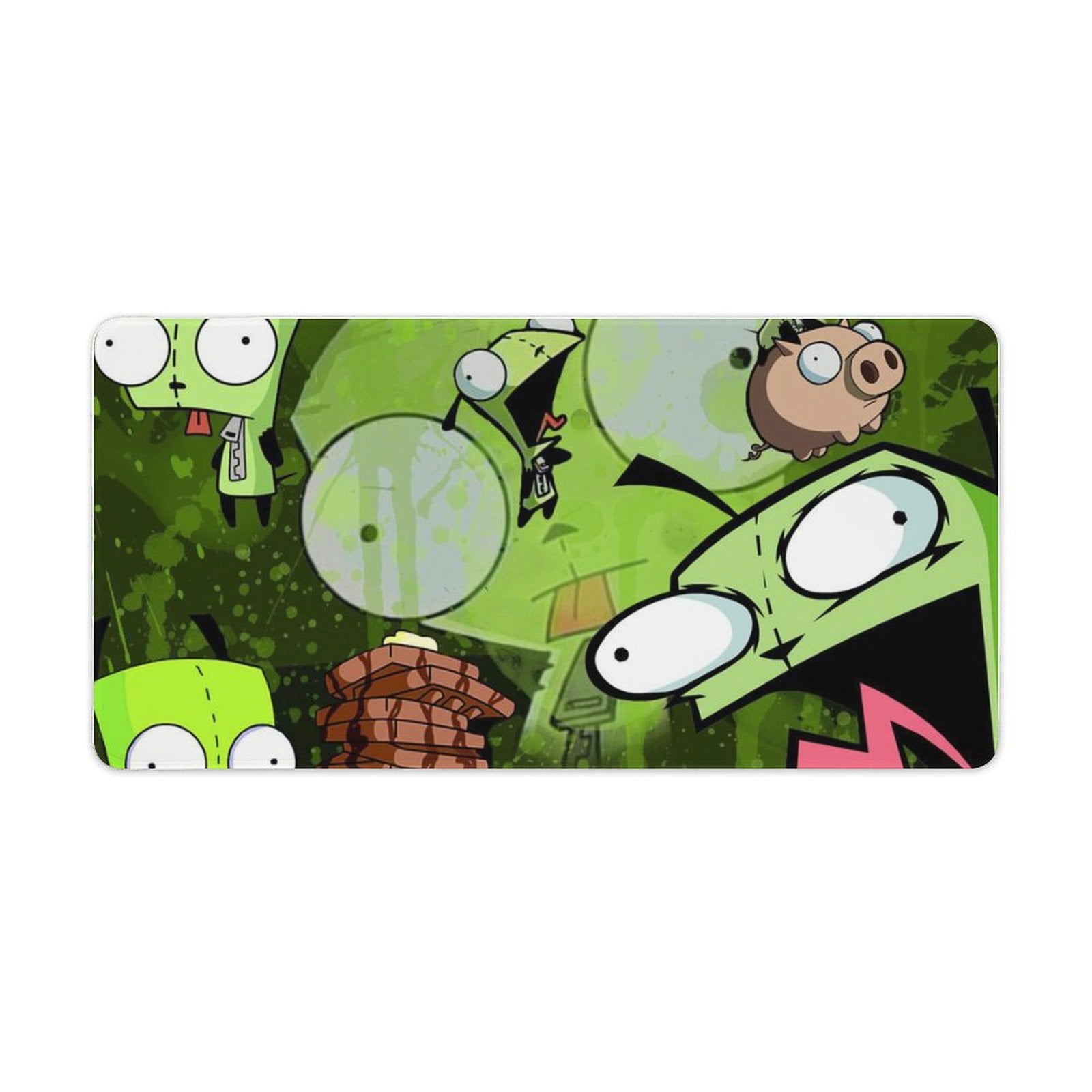 Green Invader Zim Gir Mouse Pad Extended Gaming No-sliped Large Desk ...