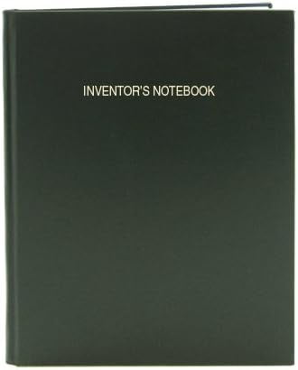 Green Inventor's Notebook - 312 Pages (.25'' Grid Format), 8'' x 10 ...