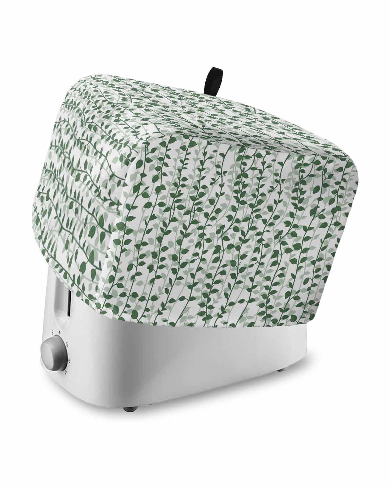 Green Ivy Leaves Toaster Cover 2 Slice, Small Kitchen Appliance Covers ...