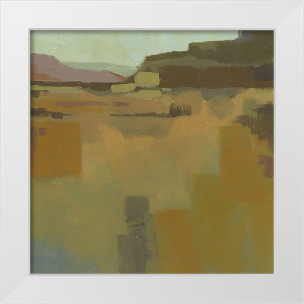 Green, Jacob 12x12 White Modern Wood Framed Museum Art Print Titled ...