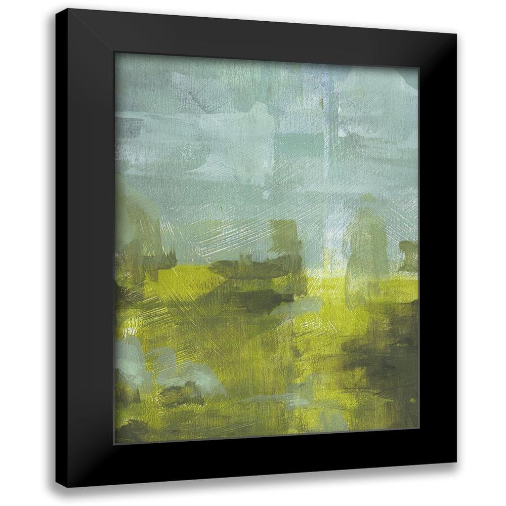 Green, Jacob 12x14 Black Modern Framed Museum Art Print Titled - Overgrown Greenway I - Walmart.com