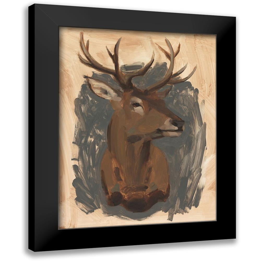 Green, Jacob 12x14 Black Modern Framed Museum Art Print Titled - Red ...