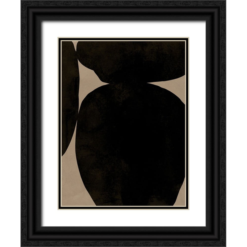 Green, Jacob 12x14 Black Ornate Wood Framed with Double Matting Museum ...